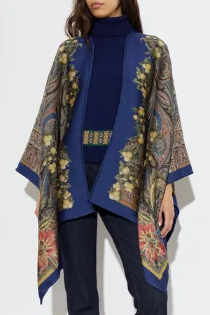 Etro Wool Poncho