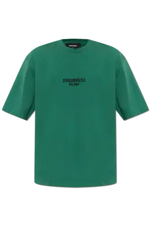 Dsquared2 T-shirt With Logo - Green