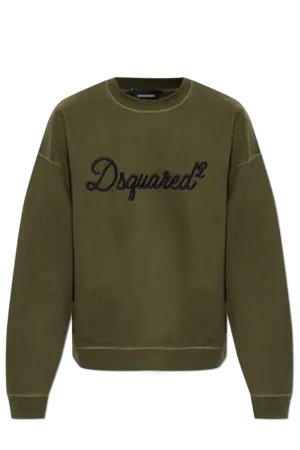 Dsquared2 Sweatshirt With Logo - Green