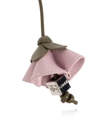GANNI Floral Motif Bag Charm