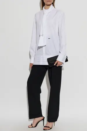 Dsquared2 Shirt With A Decorative Scarf