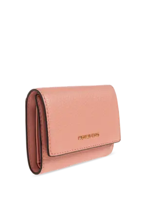 Michael Kors Leather Wallet With Logo