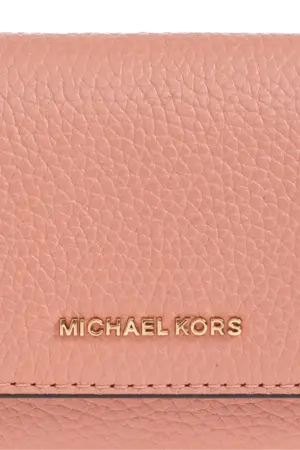 Michael Kors Leather Wallet With Logo