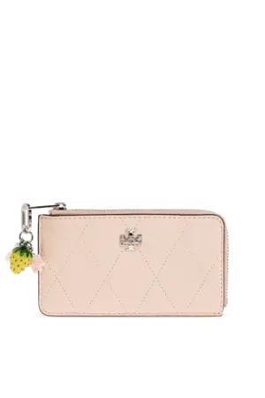 Tory Burch Leather Card Holder - Pink