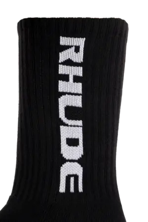 Rhude Socks With Logo