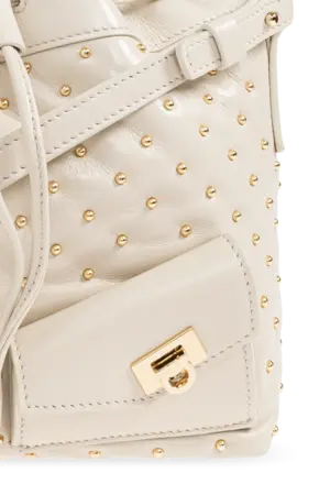 FERRAGAMO Leather "drawstring" Bag