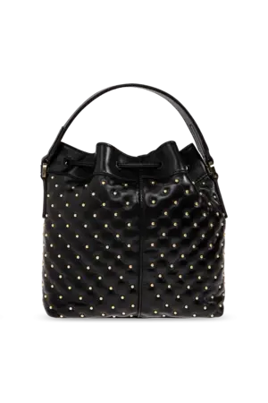 FERRAGAMO Leather Bag `drawstring