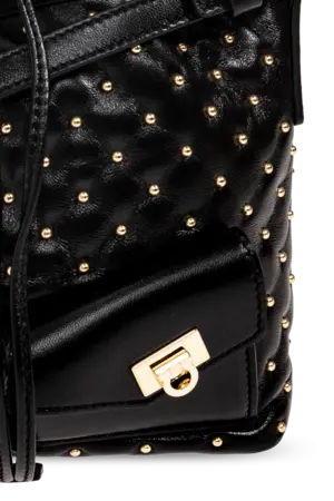 FERRAGAMO Leather Bag `drawstring