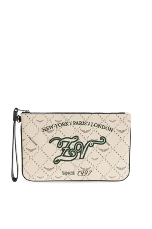 Zadig&Voltaire Z Pouch’ Clutch - Cream