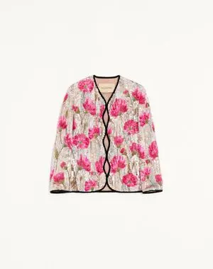 Valentino Garavani Embroidered Organza Jacket - Multicolour