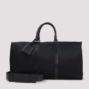 Kiton Polyamide Duffle Handbag 51cm X 28cm X 22cm - Black