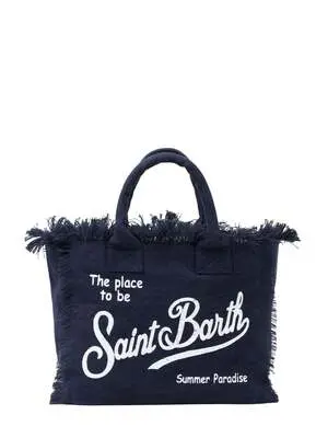MC2 SAINT BARTH Mini Messenger Bag - Navy