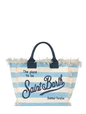 MC2 SAINT BARTH Mini Tote Bag - Light Blue