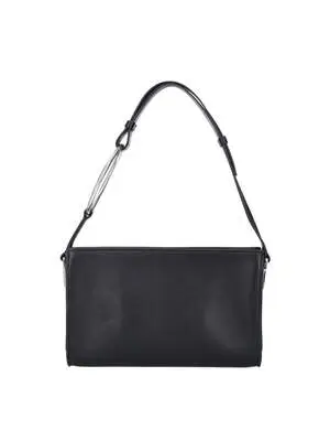 DONDUP Genuine Calf Leather Handbag - Black