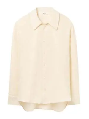 Séfr Casual Button-up Shirt For - Ecru