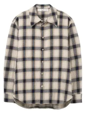 Séfr Checked Cotton Shirt For - Multicolor