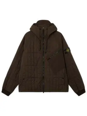 Stone Island Technical Stretch Polyamide Jacket - Marrone