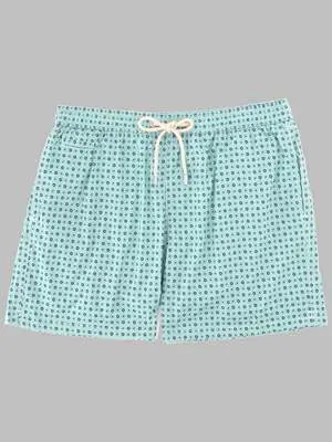 MC2 SAINT BARTH Printed Swim Trunks - Green