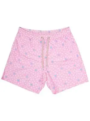 MC2 SAINT BARTH Printed Swim Trunks - Pink