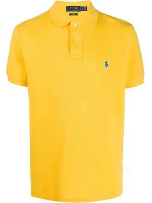 Ralph Lauren Classic Fit Short Sleeve Polo Shirt - Yellow