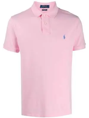 Ralph Lauren Short Sleeve Polo Shirt For - Pink
