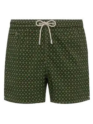 MC2 SAINT BARTH Coastal Vibes Mini Shirt - Green