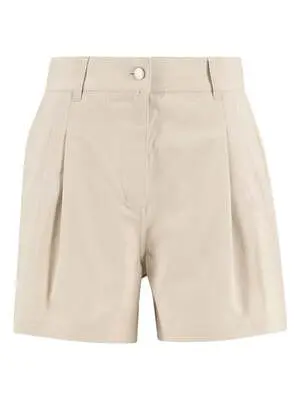 Barbour Casual Cotton Mini Shorts For - Beige