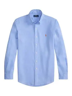 Ralph Lauren Classic Button-down Shirt For - Light Blue