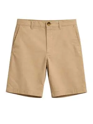 Michael Kors Tailored Organic Cotton Blend Shorts