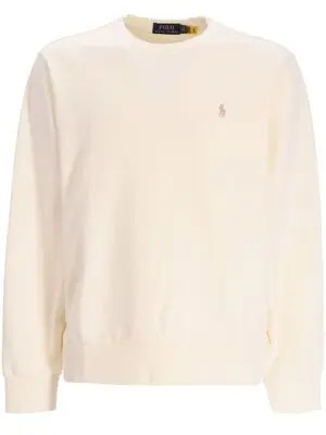 Ralph Lauren Classic Cotton Crewneck Sweater - Ivory