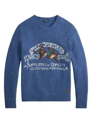 Ralph Lauren Duck Graphic Crewneck Sweater
