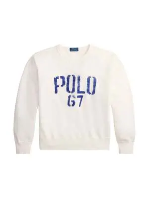 Ralph Lauren Graphic Crewneck Sweatshirt - White