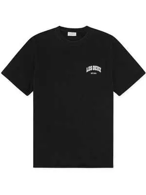 LES DEUX Graphic Print T-shirt - Black