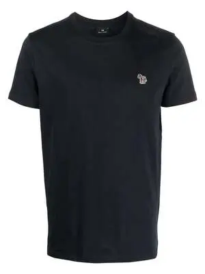 Paul Smith Signature Zebra Motif T-shirt - Navy