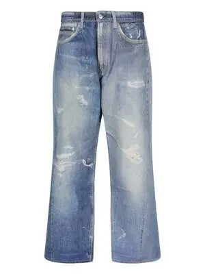 Our Legacy Digital Denim Print Jeans