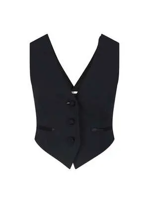 DONDUP Wool-blend Jacket - Black