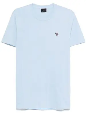 Paul Smith Short Sleeve Crew Neck T-shirt - Light Blue