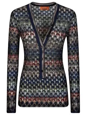 Missoni V-neck Knit Sweater Vest
