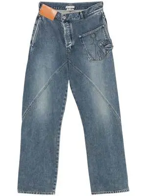 JW Anderson Wide-leg Denim Jeans - Denim Blue
