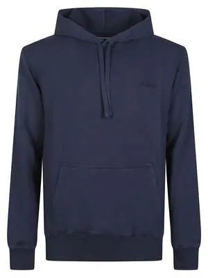 MC2 SAINT BARTH Pullover Hoodie With Drawstring - Navy