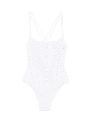 FISICO Elegance Mini Dress For Summer 2025 Collection - White