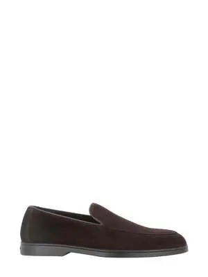 DOUCAL'S Premium Calf Leather Flat Shoes For - Brown