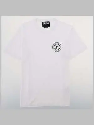 Versace Versace Jeans Couture Men's Cotton T-Shirt White