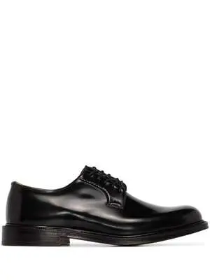 CHURCH`S Calf Leather Lace-up Oxford Shoes - Black