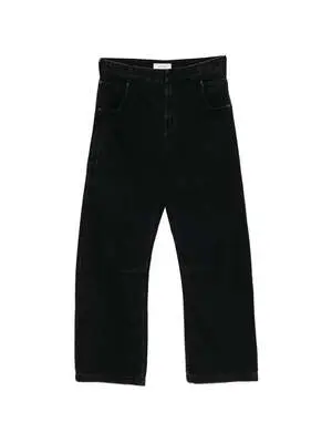 ENTIRE STUDIOS Black Wash Denim Jeans - Grey