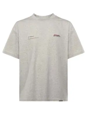 REPRESENT Crew Neck Graphic Print T-shirt Short Sleeves - Grey