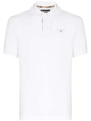 Barbour Classic Cotton-piqué Polo Shirt For - White