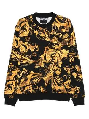 Versace Elegant Man's Sweater Ss26 Collection - Black
