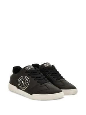Versace Printed Sneakers - Black