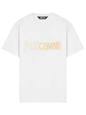 Just Cavalli Mini Logo T-shirt For - White